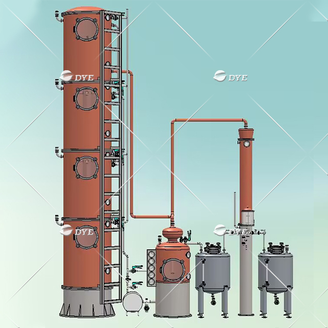 Continuous Still Continue Distillery Continuous Distillation Equipment ...