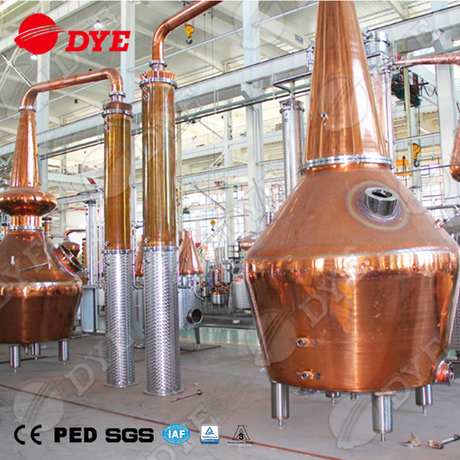 DYE-Pot Still-3000L+2000L from China manufacturer - DAEYOO