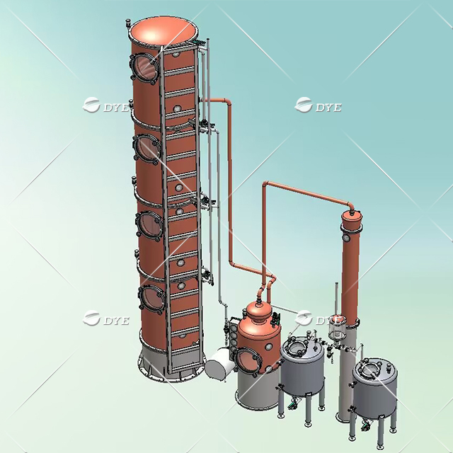 Continuous Still Continue Distillery Continuous Distillation Equipment ...