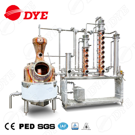 Alcohol making machine copper stills distillery equipment gin still for ...