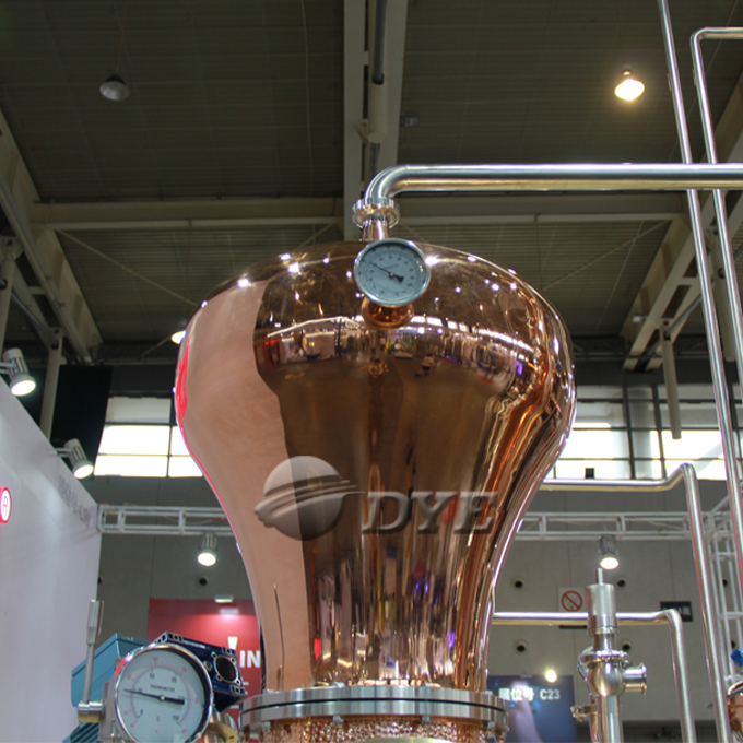 500L Semi-automatic Copper Distillation Equipment Moonshine Still from ...