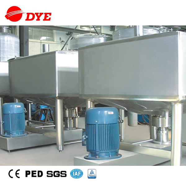 Customization Square High Shear Emulsification Tank Homogeneous Tank ...